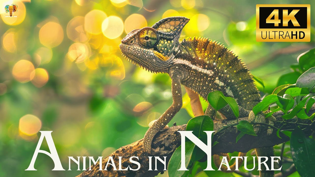 Peaceful Relaxing Piano Music With Animals in Nature 4K Ultra HD - YouTube