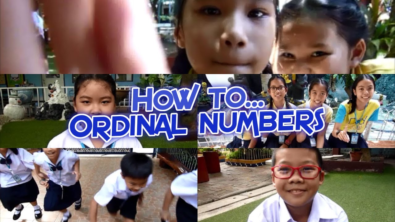 How to...Use ordinal numbers - YouTube