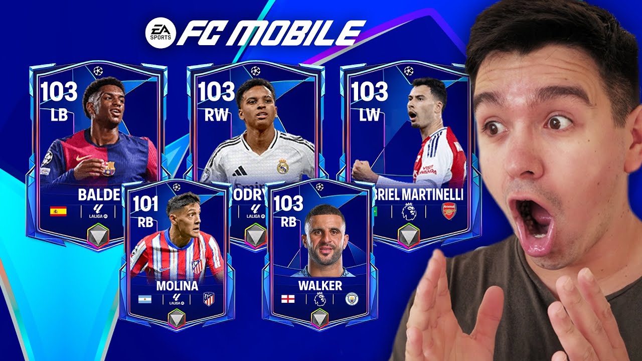 LLEGA LA CHAMPIONS LEAGUE AL FC MOBILE !!! OTRO EVENTO PARA JUGAR ...