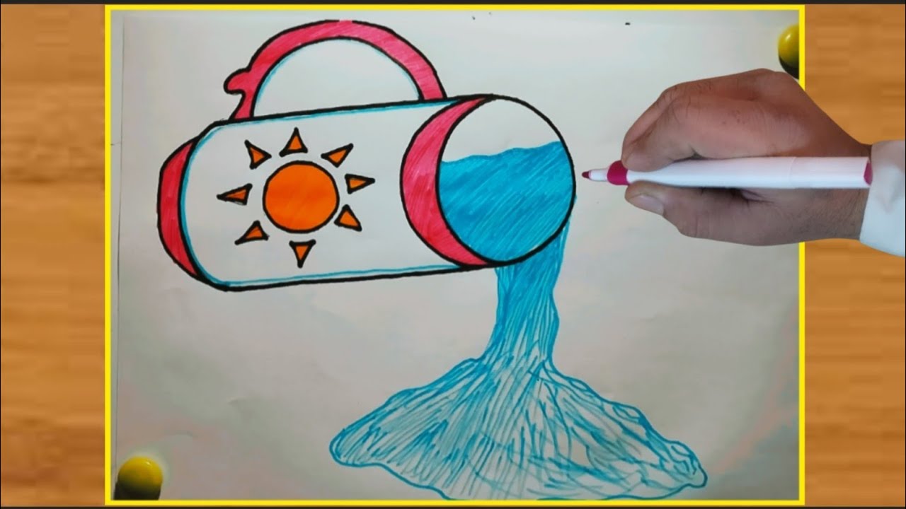how to draw a Water spilled from the mug @drawingandcalligraphy2.0 ...