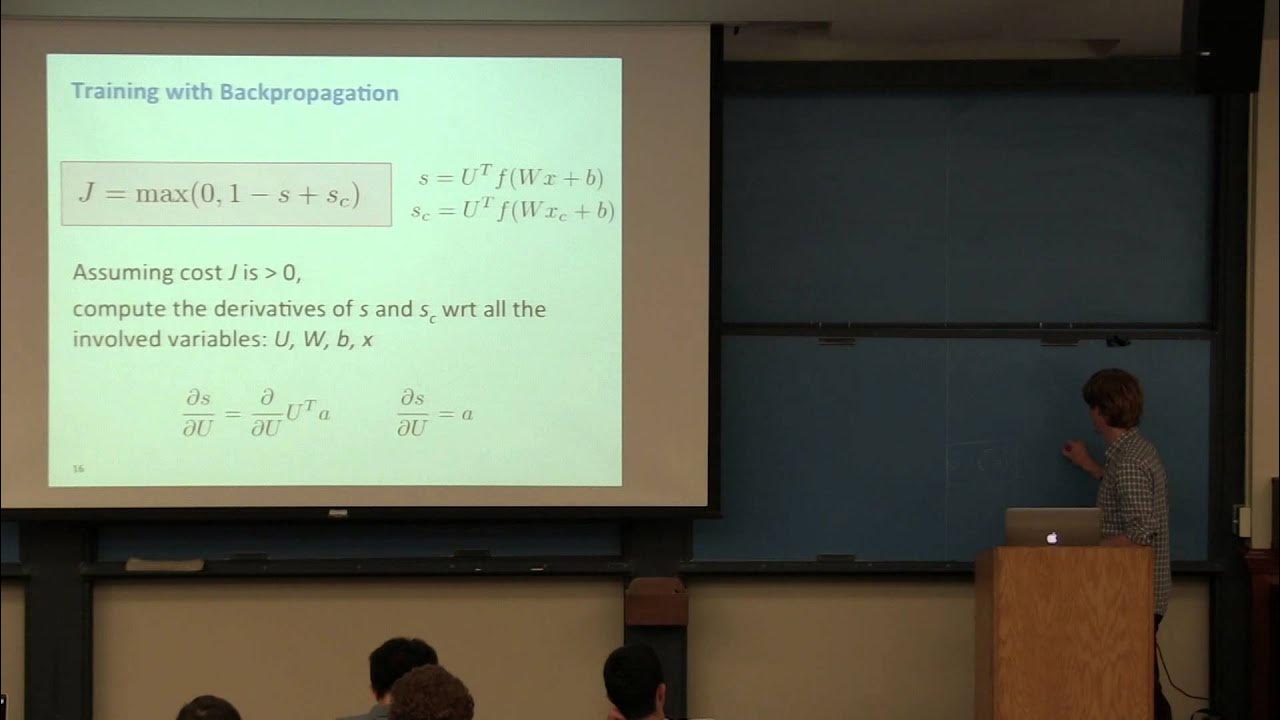 CS224D Lecture 5 - Lectures from 2015 - YouTube