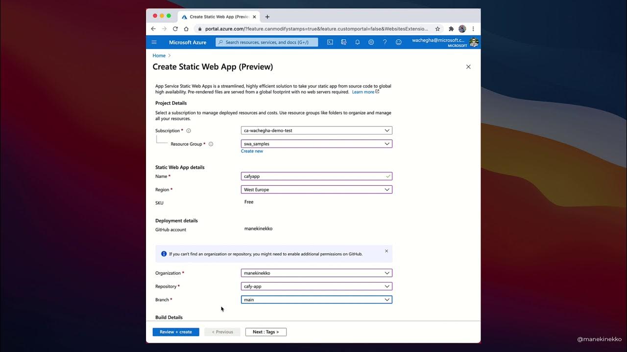 Deploy your JAMStack app on Azure Static Web Apps! - YouTube