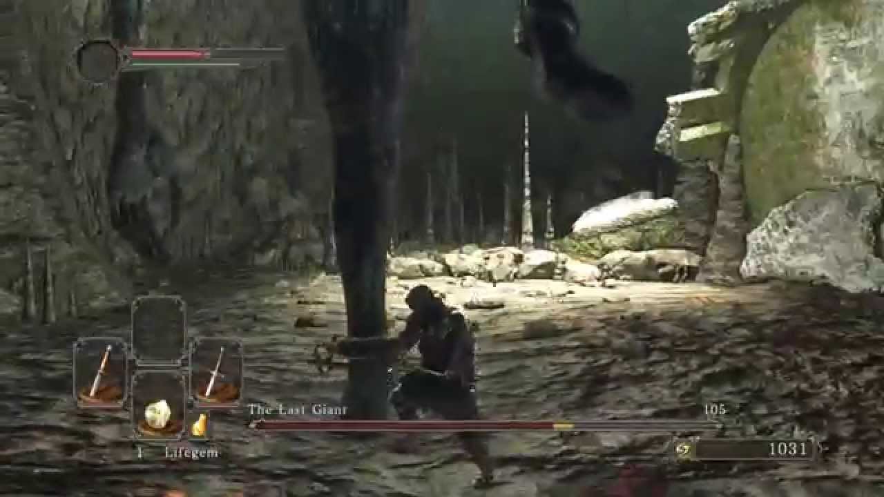 The Last Giant - Dark Souls II SotFS Boss Battle - YouTube