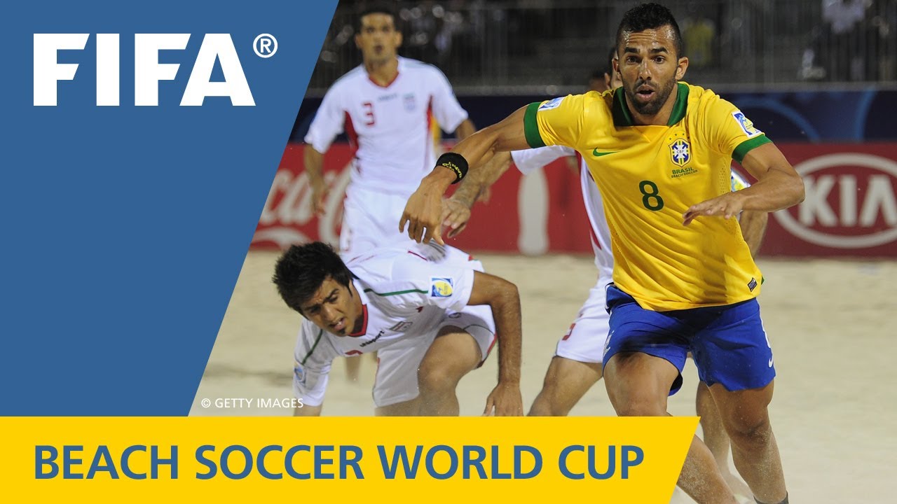 Brilliant Bruno hat-trick for Brazil - YouTube