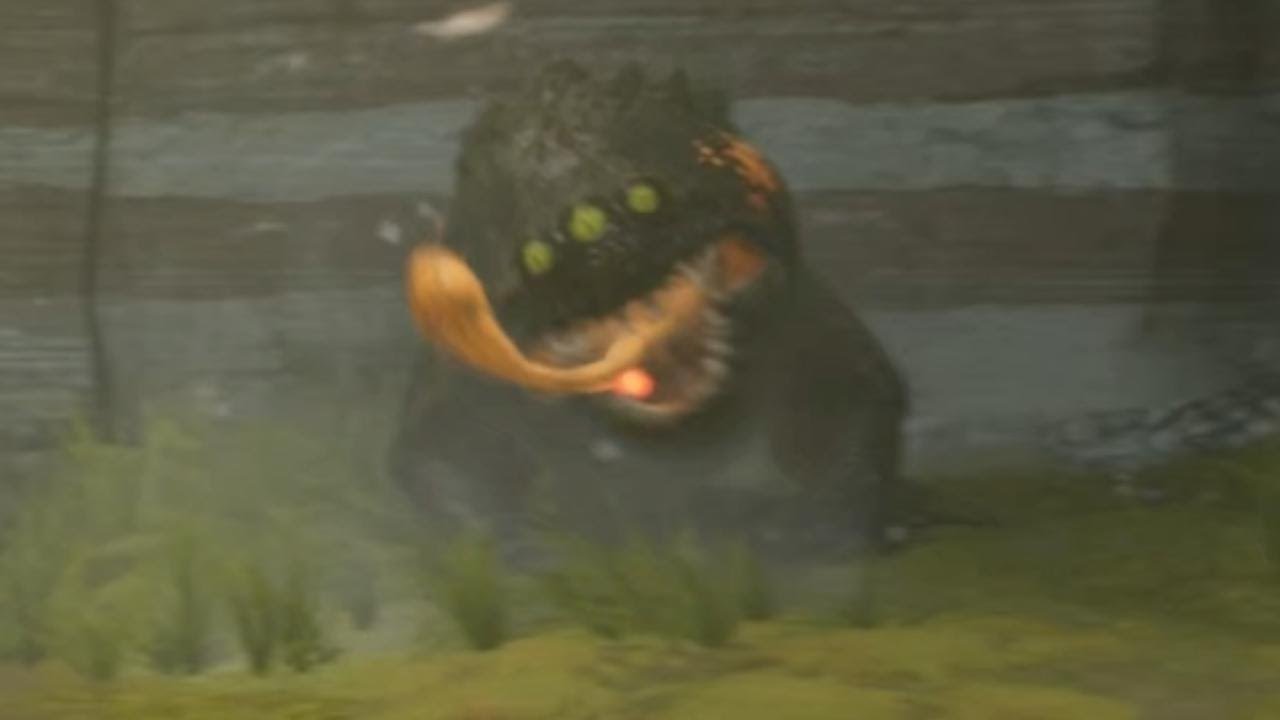 Oggdo Bogdo, the Black Frog Monster Boss Fight - Star Wars Jedi: Fallen ...