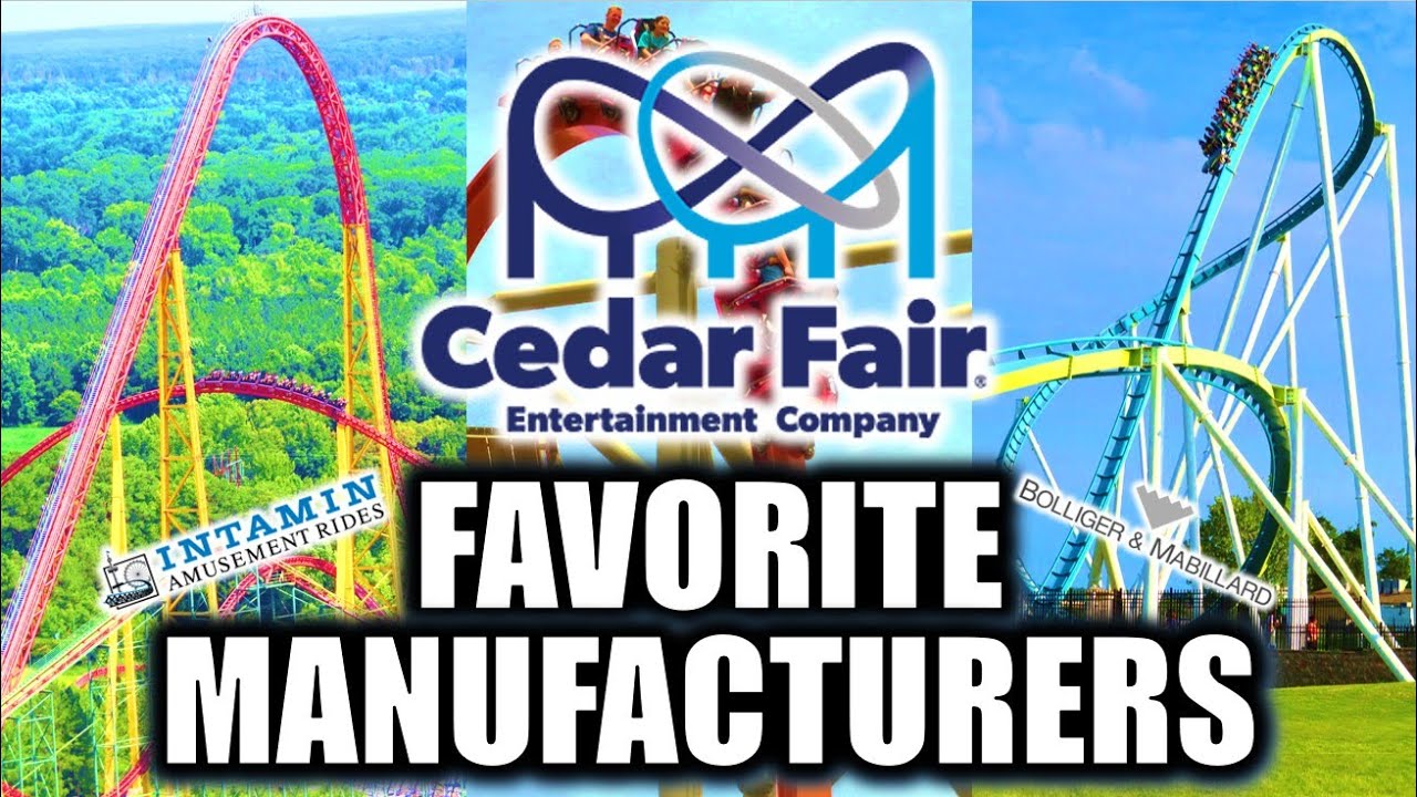 Ranking Cedar Fair's Favorite Coaster Manufacturers - YouTube