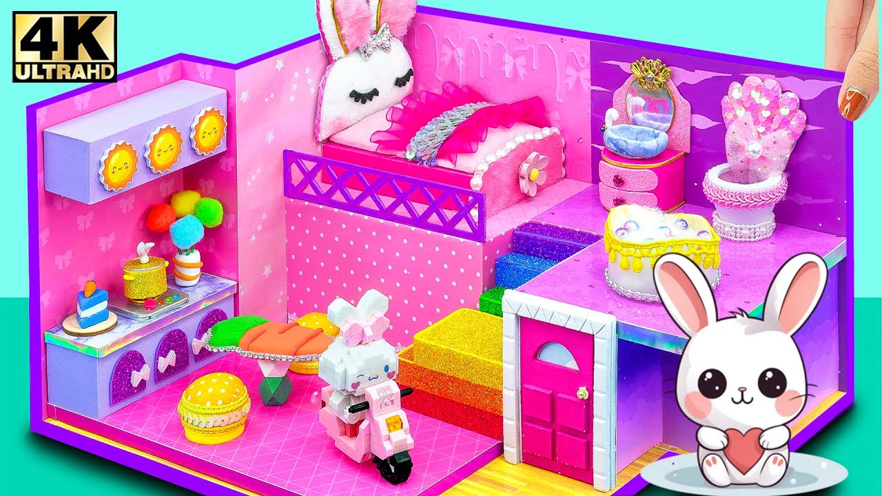 5 Essential Items You Need to Build a Cute Rabbit House from Cardboard ...