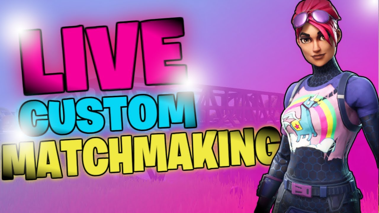 Fortnite Live EU Custom Matchmaking With Haywire!! - YouTube