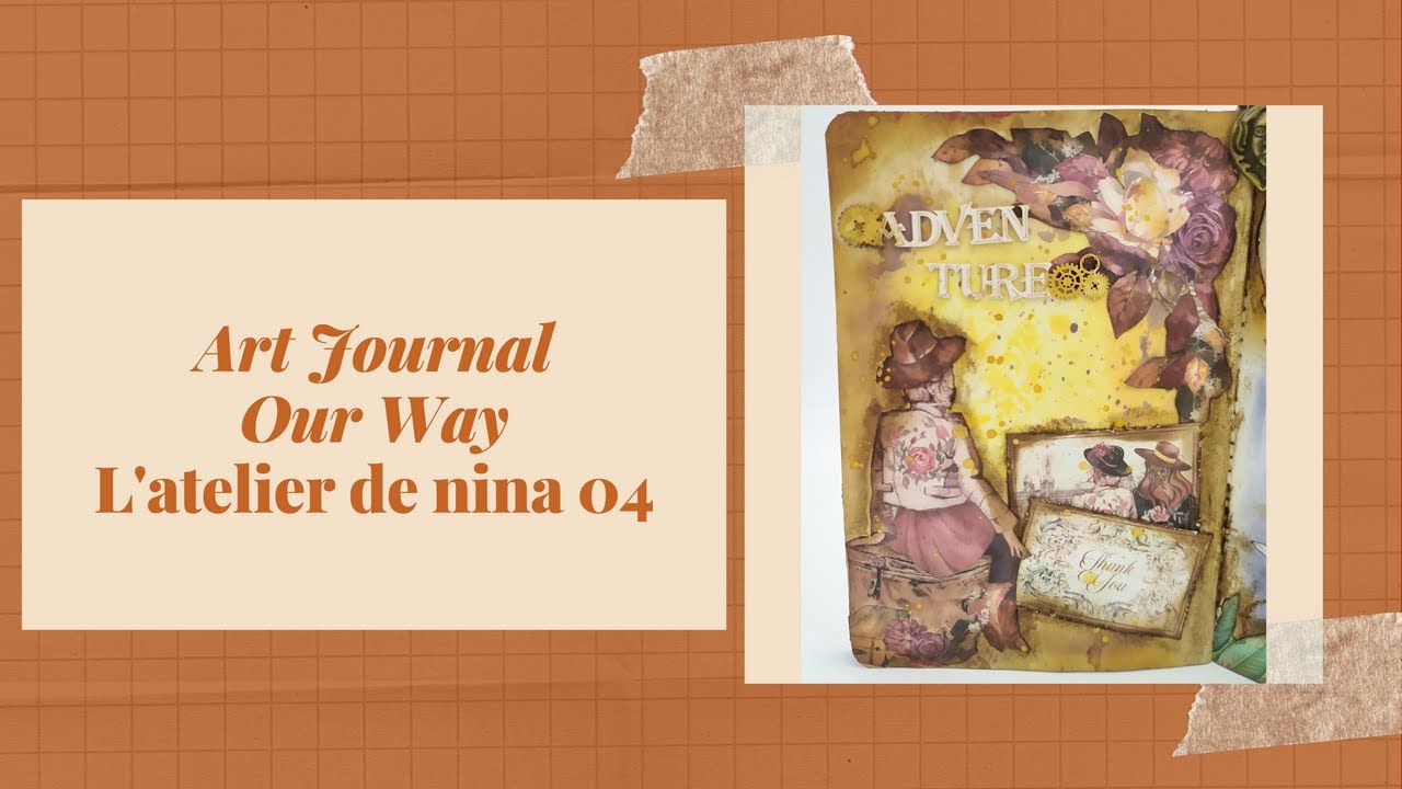 Art Journal #3 : Our Way #stamperia #ourway #scrapbooking #artjournal ...