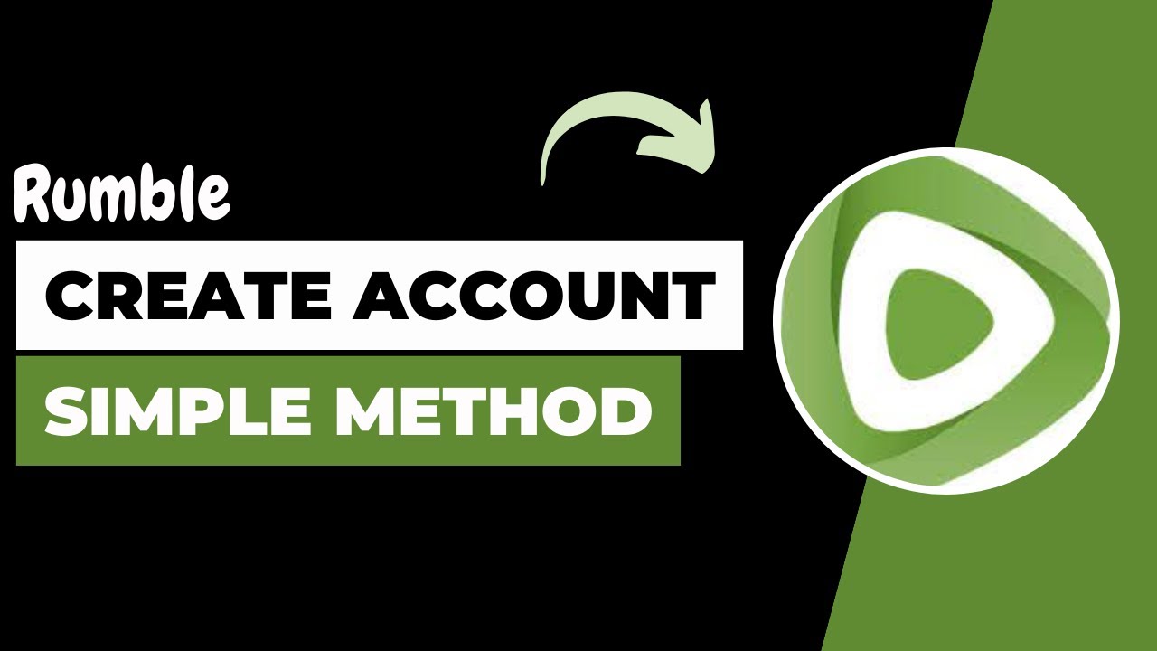 How To Create Account On Rumble - Sign Up Rumble ! - YouTube