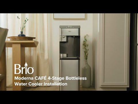 Brio Moderna 4-Stage Reverse Osmosis Coffee Maker & Bottleless Water ...