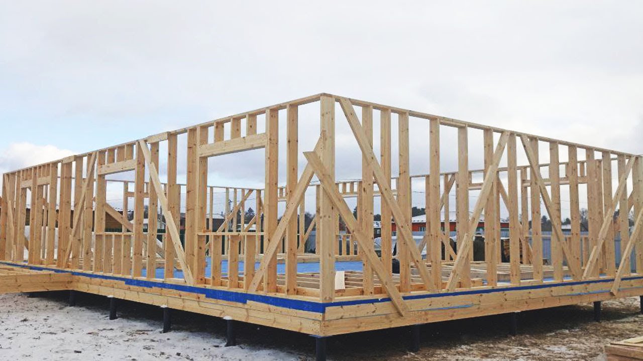 Budget Frame House Construction Is EASIER Than You Think - YouTube