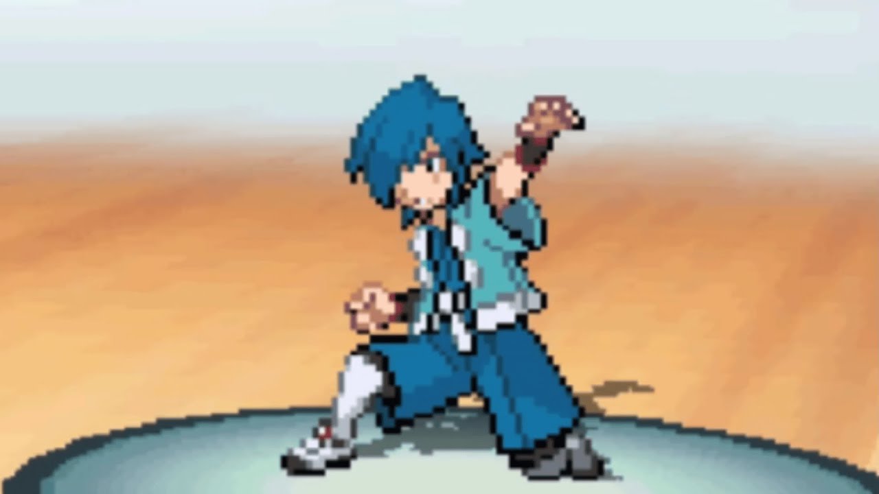 Pokemon Pitch Black 2 Hard Mode - vs Johto Gym Leader Falkner - YouTube