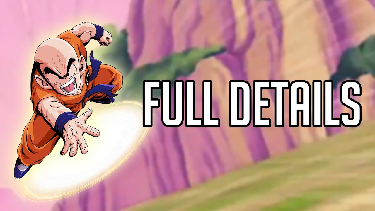 LR KRILLIN FULL DETAILS RELEASED! HE'S AMAZING! | Dragon Ball Z Dokkan ...