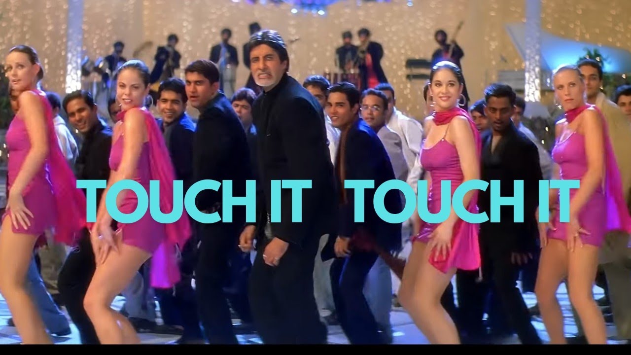 touch it touch it Song dance sharukh khan and Amitabh bachchan - YouTube