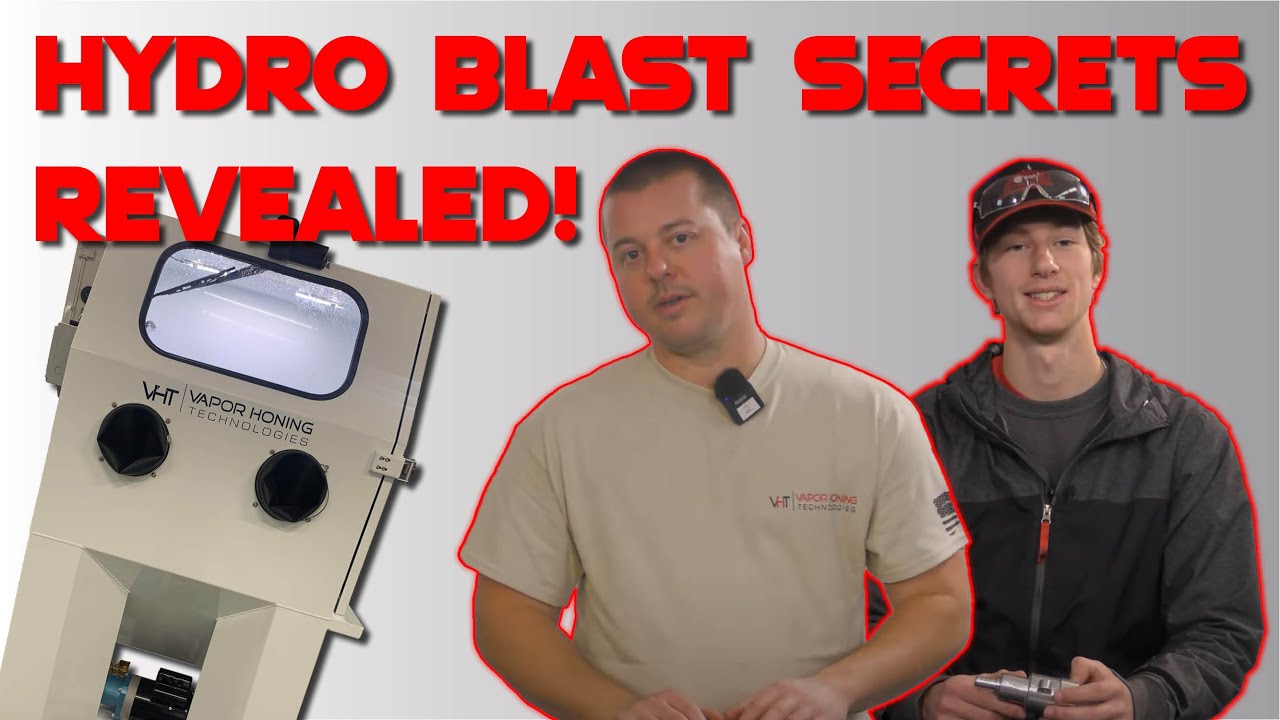 The Hydro Blast: the best kept secret - Vapor Honing Technologies - YouTube