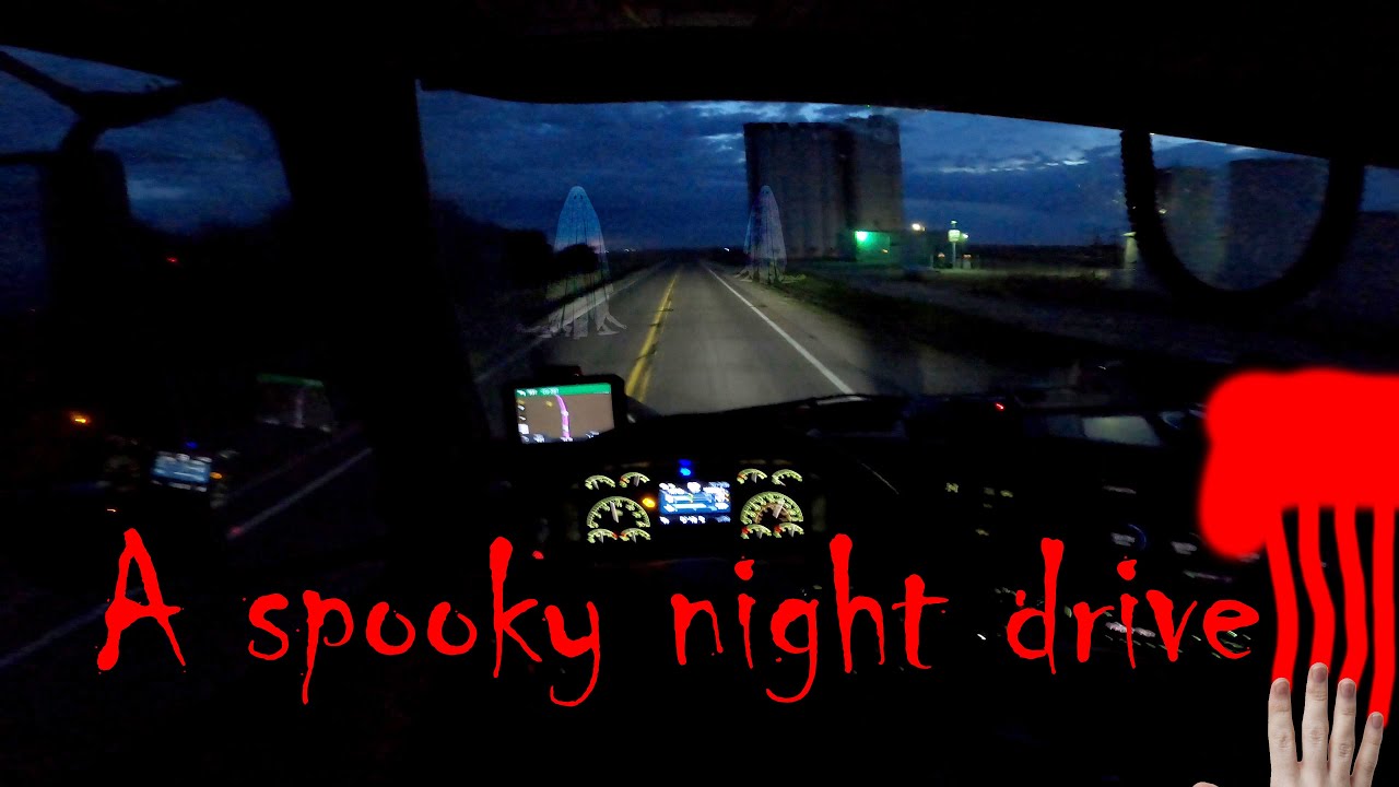 One spooky night drive. Happy Halloween!! - YouTube