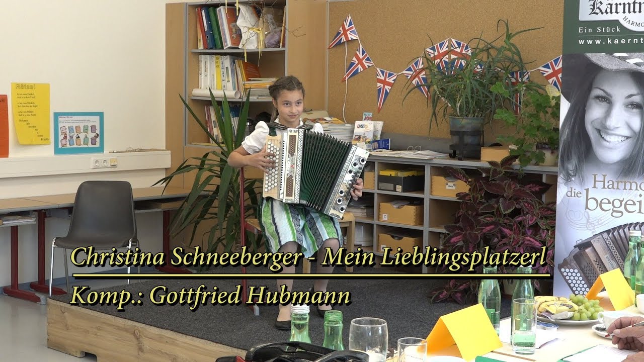 Christina Schneeberger - "Mein Lieblingsplatzerl" - Komp.: Gottfried ...