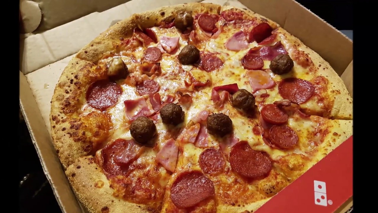 Dominos Pizza - The Meatfielder (Slideshow) - YouTube