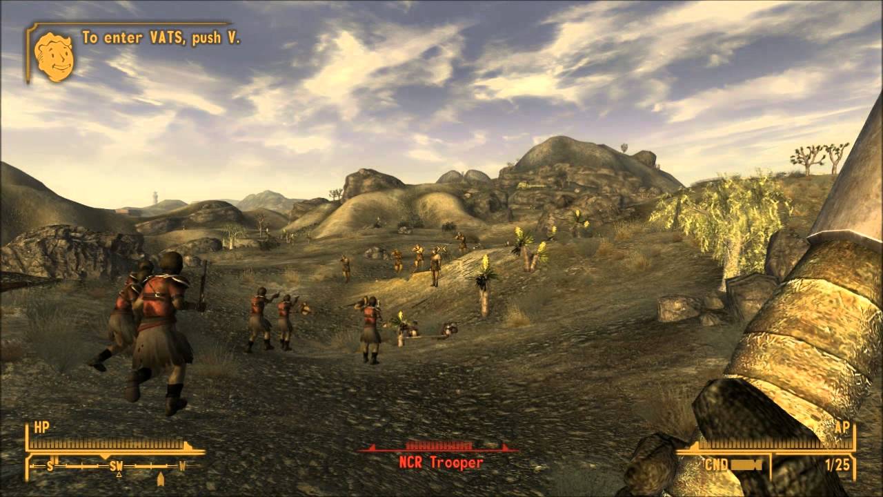 Fallout: New Vegas Battle - Legion vs. NCR - YouTube