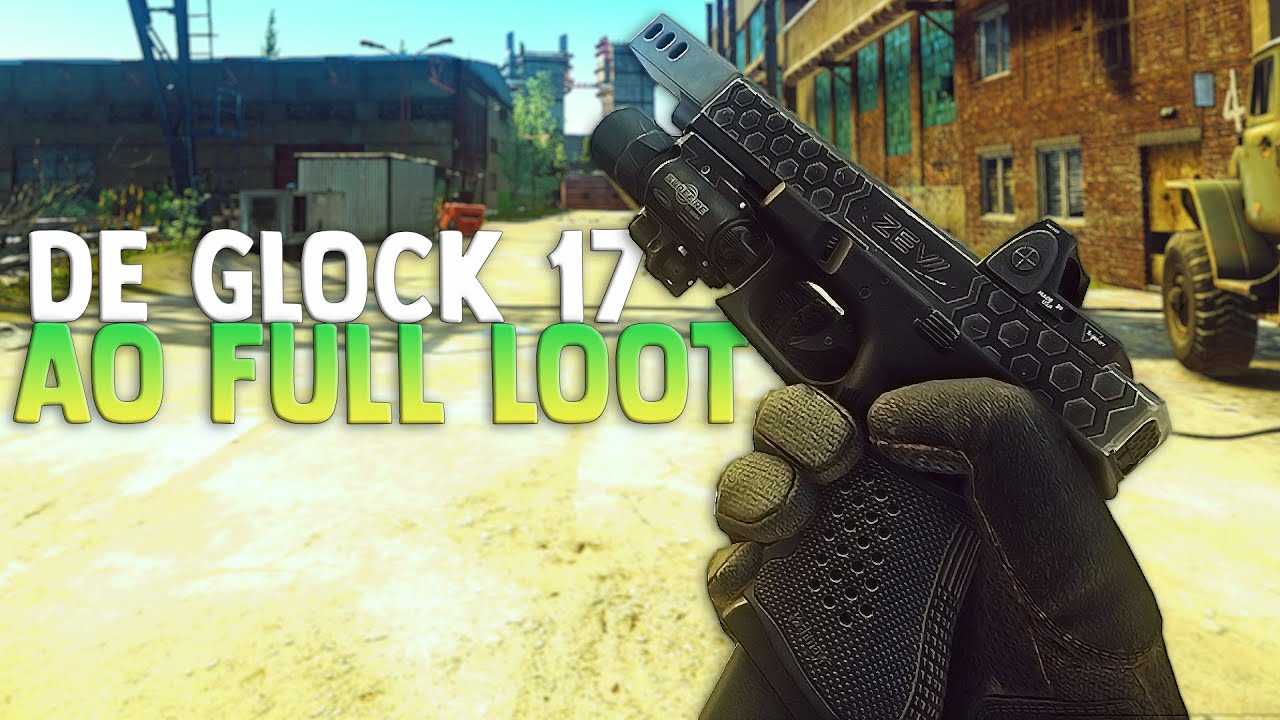 FUI SÓ DE PISTOLA (GLOCK 17 FULL MOD) E SAI FULL LOOT 🤑| ESCAPE FROM ...