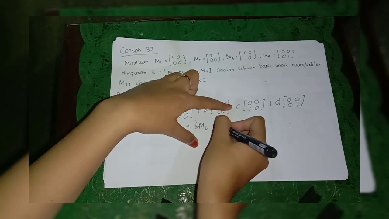 PENJELASAN LENGKAP BASIS DAN DIMENSI PADA ALJABAR LINEAR ELEMENTER ...