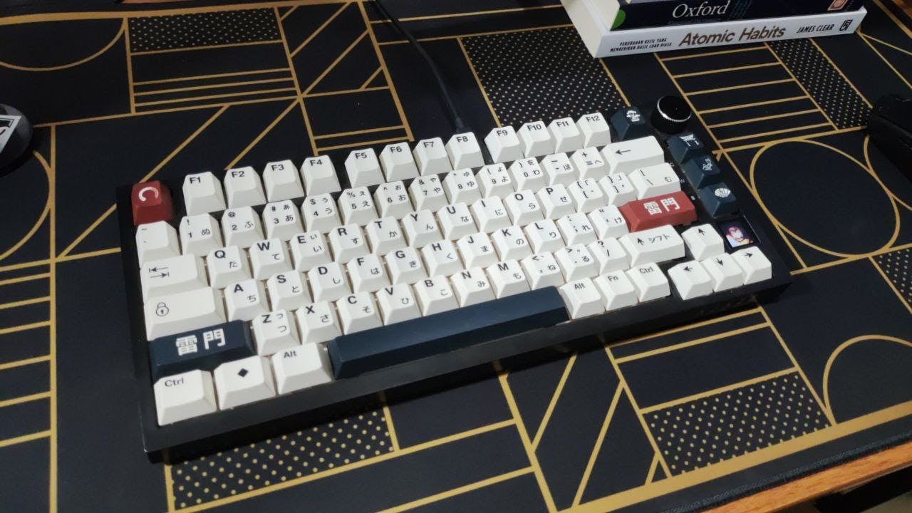 Ajazz AK820 Pro x Shirakawa PBT Dye Sub Keycap Set Japanese Root by ...