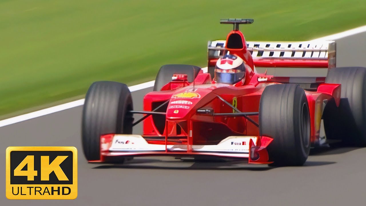 The 2000 British Grand Prix in 4K 60FPS (Remastered & Upscaled 4K 60FPS ...