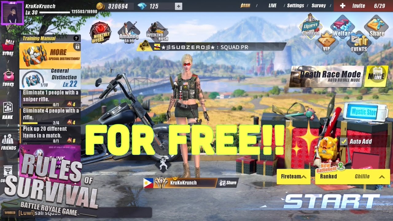 HOW TO CHANGE NAME IN ROS | HOW TO CHANGE NAME FOR FREE - YouTube