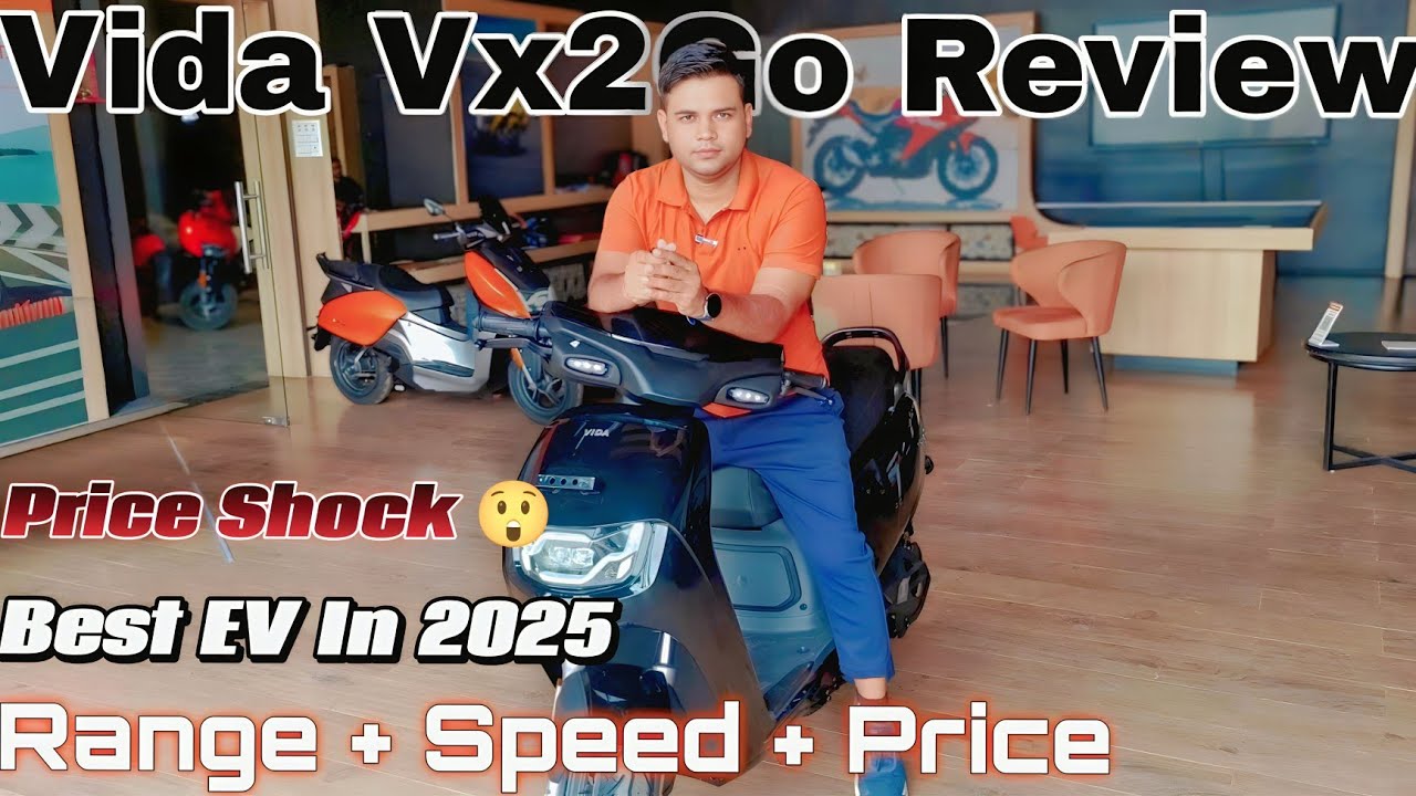 Vida VX2 Go Electric Scooter Walkaround | Budget Friendly | 1.2 Lakh ...
