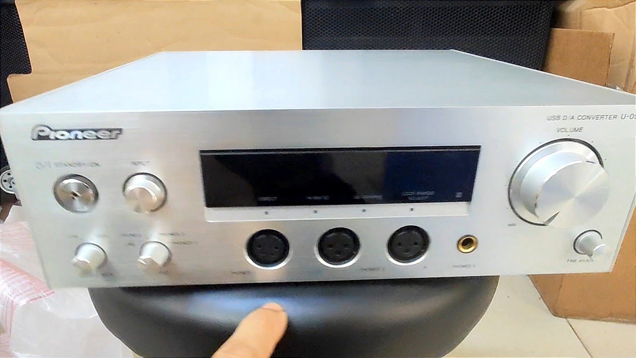 Đẹp chuẩn trung bày hoặc quà biếu dac pioneer u05 (seri 0818) - YouTube