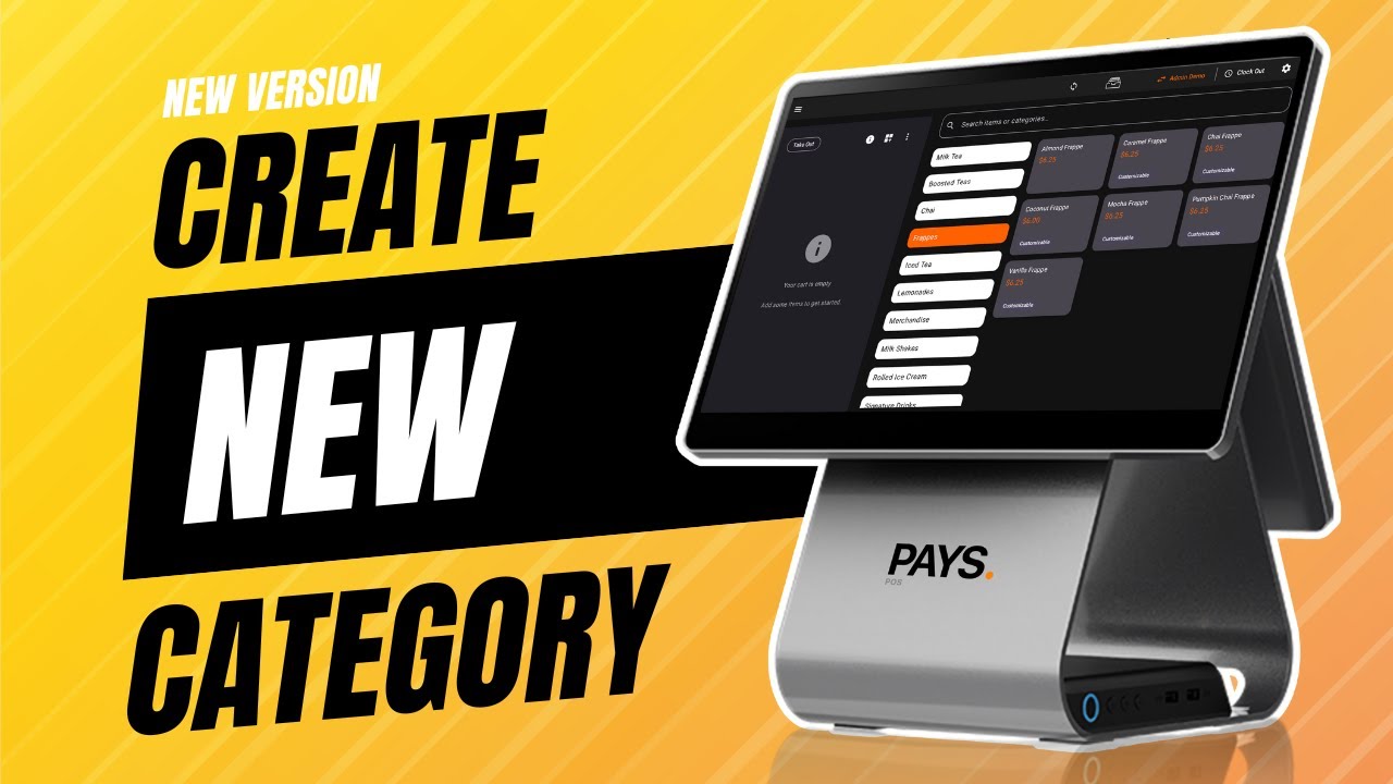 How to Create a New Category in Pays POS | Step-by-Step Guide - YouTube