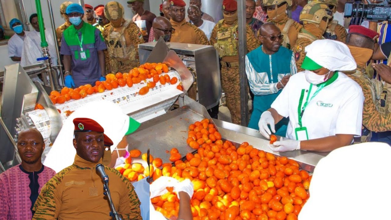 Ibrahim Traore's MASSIVE Tomato Factory GameChanger for Burkina Faso ...