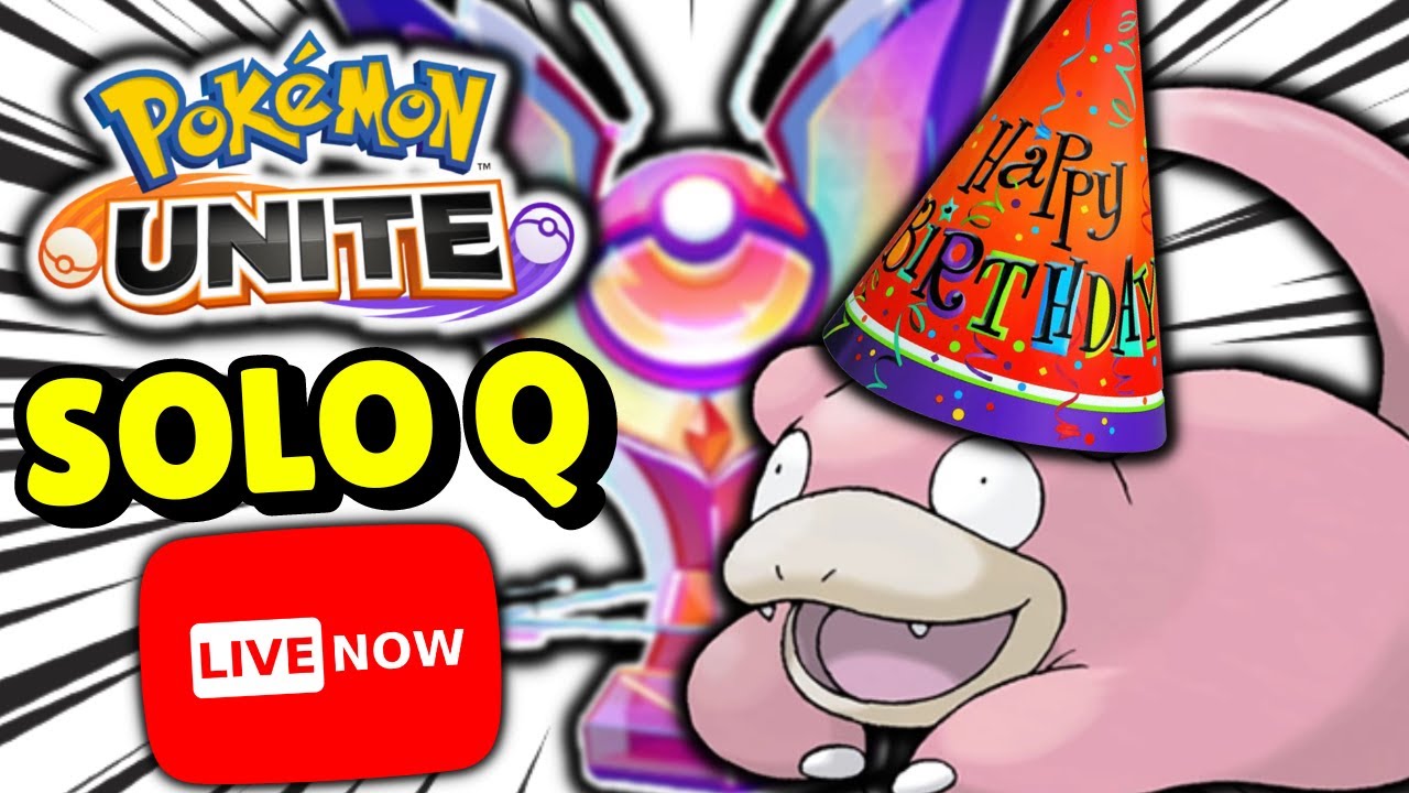 HAPPY B-DAY mOY! | Solo Q Ranked | Pokemon Unite - YouTube