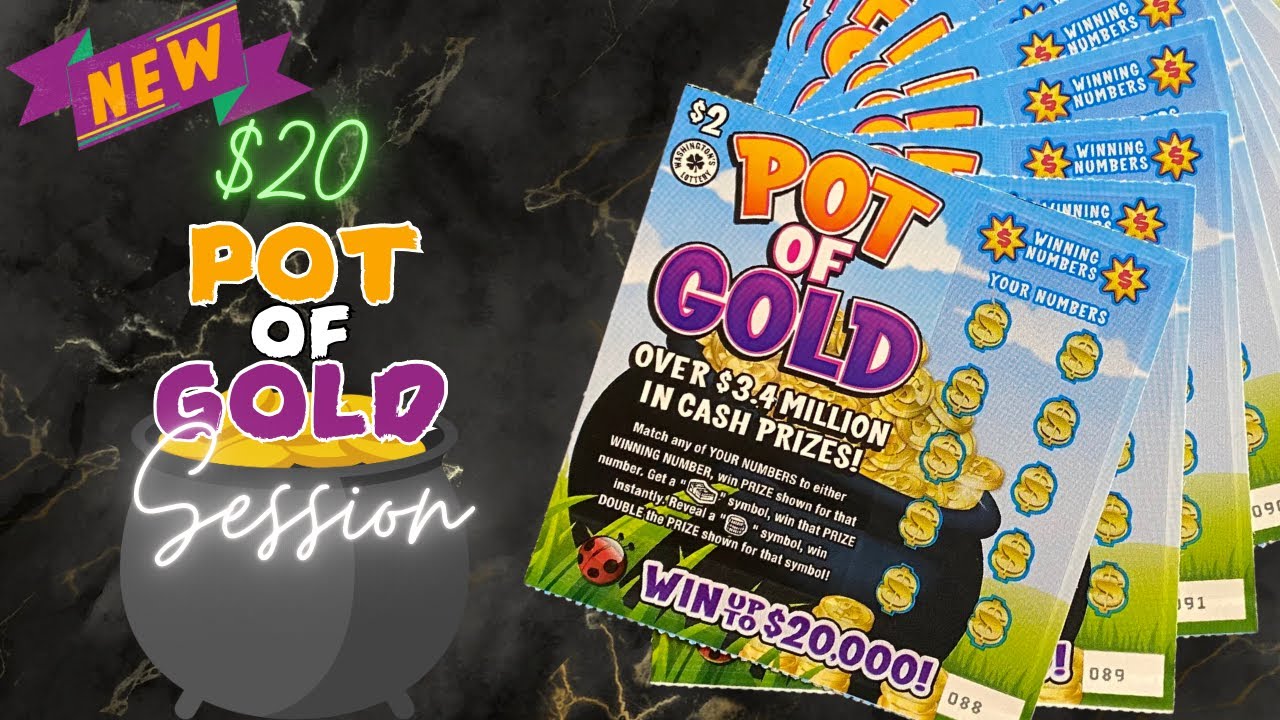 🍀 $2 POT OF GOLD x10 | WA Lottery Scratch-Off Tickets #Lottery # ...