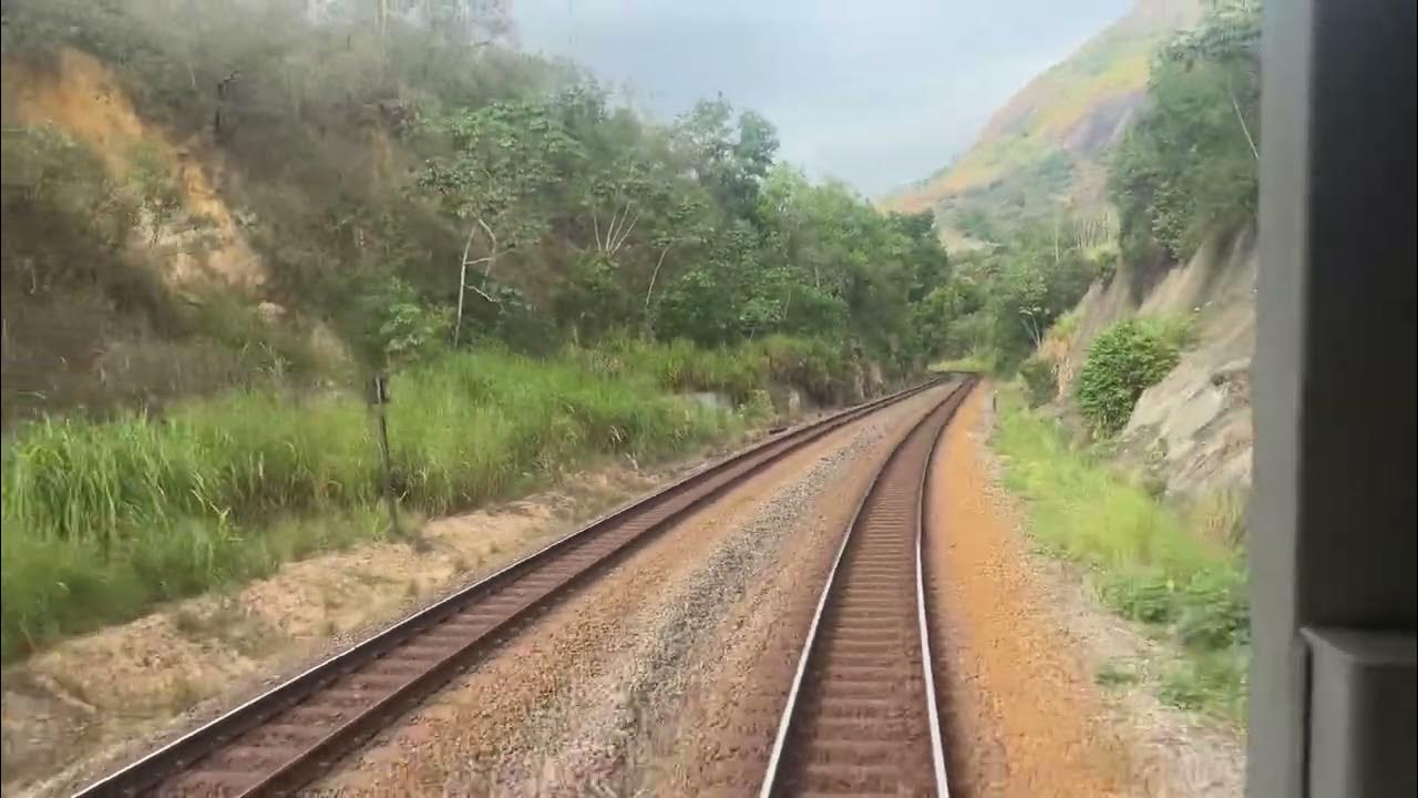 Trem de Passageiros passando pela RH14 - Estrada de Ferro Vitória a Minas - YouTube