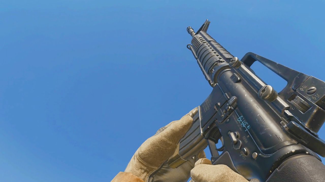Modern Warfare Remastered | M16A4 Reload Animations! - YouTube