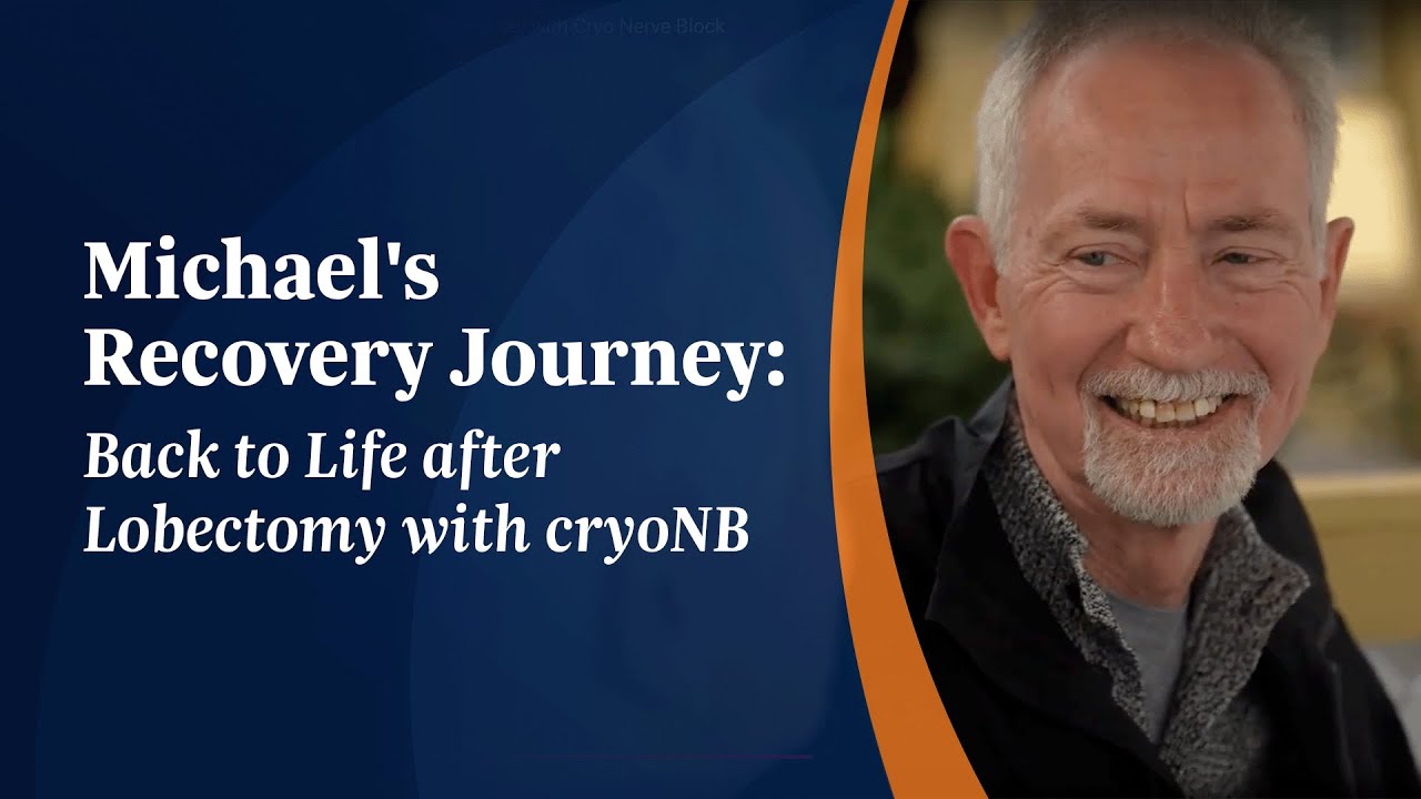 Michael Roche's Recovery Journey with Cryo Nerve Block - YouTube