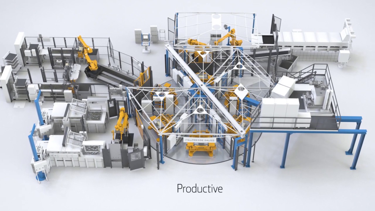Discover our Carousel Gravity Die Casting - YouTube