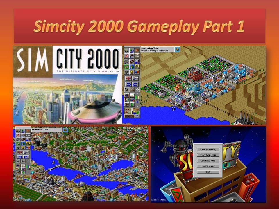 SimCity 2000 Gameplay Part 1 - YouTube