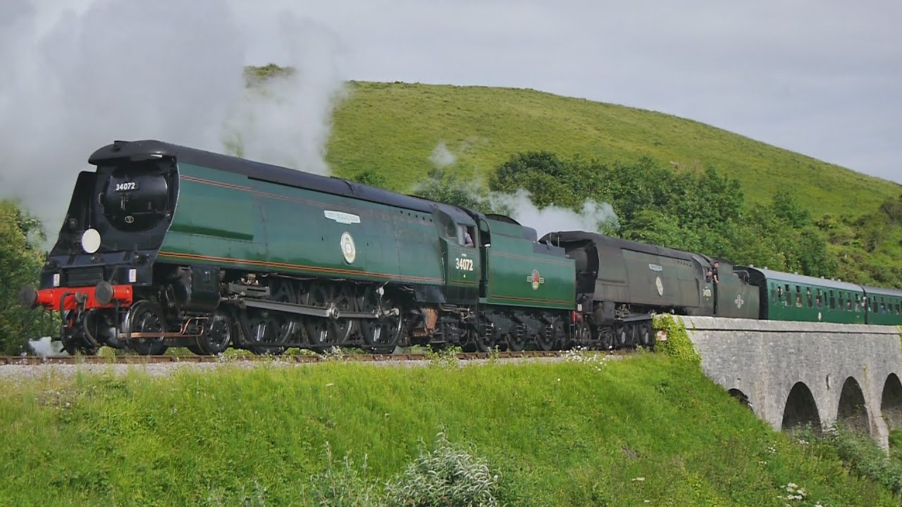 Strictly Bulleid 2 - Swanage Preserved Railway Steam Gala - 8 Bulleid ...