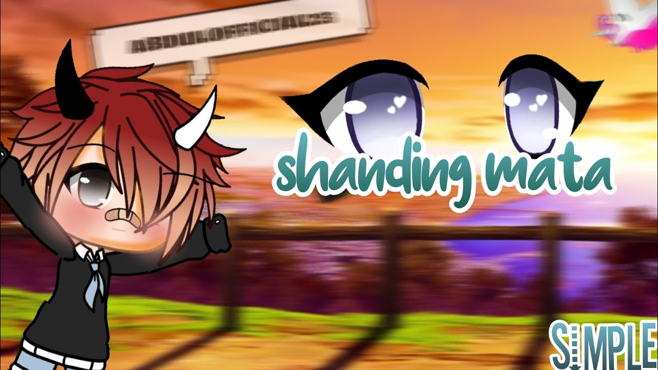 Cara Shanding mata gacha life simple - YouTube