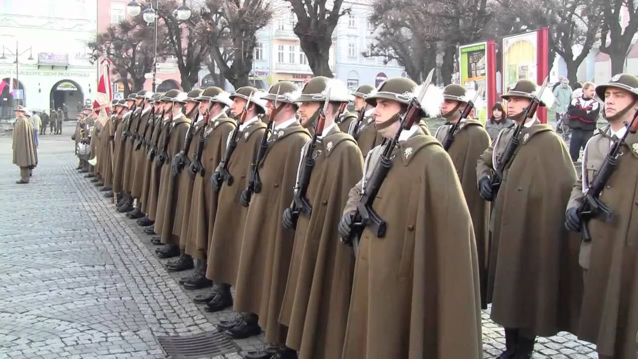 Podhalańczycy wrócili do Przemyśla - YouTube