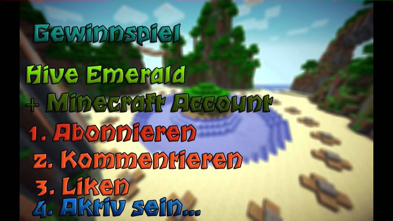 Gewinnspiel Hive Emerald - YouTube