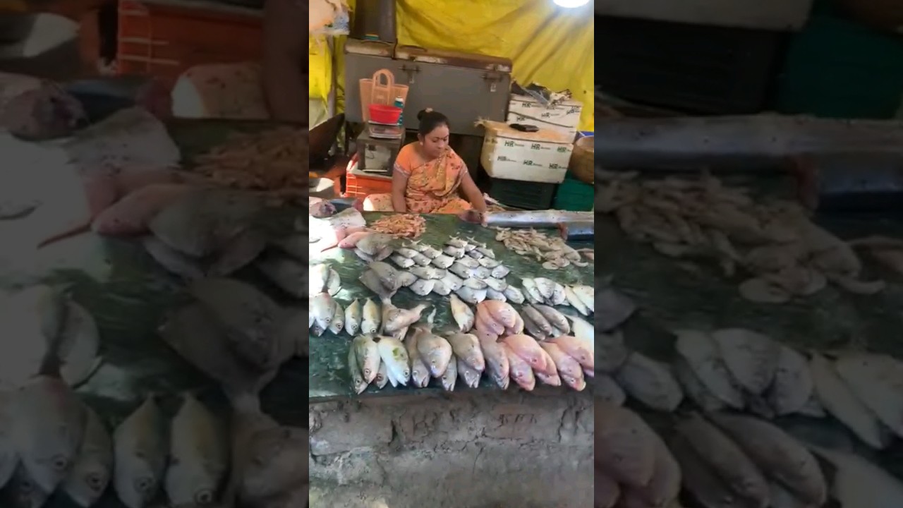 Me ani majhi maitrin geli fish market madhe#youtubeshorts 🐟🐟🦀🦐 - YouTube