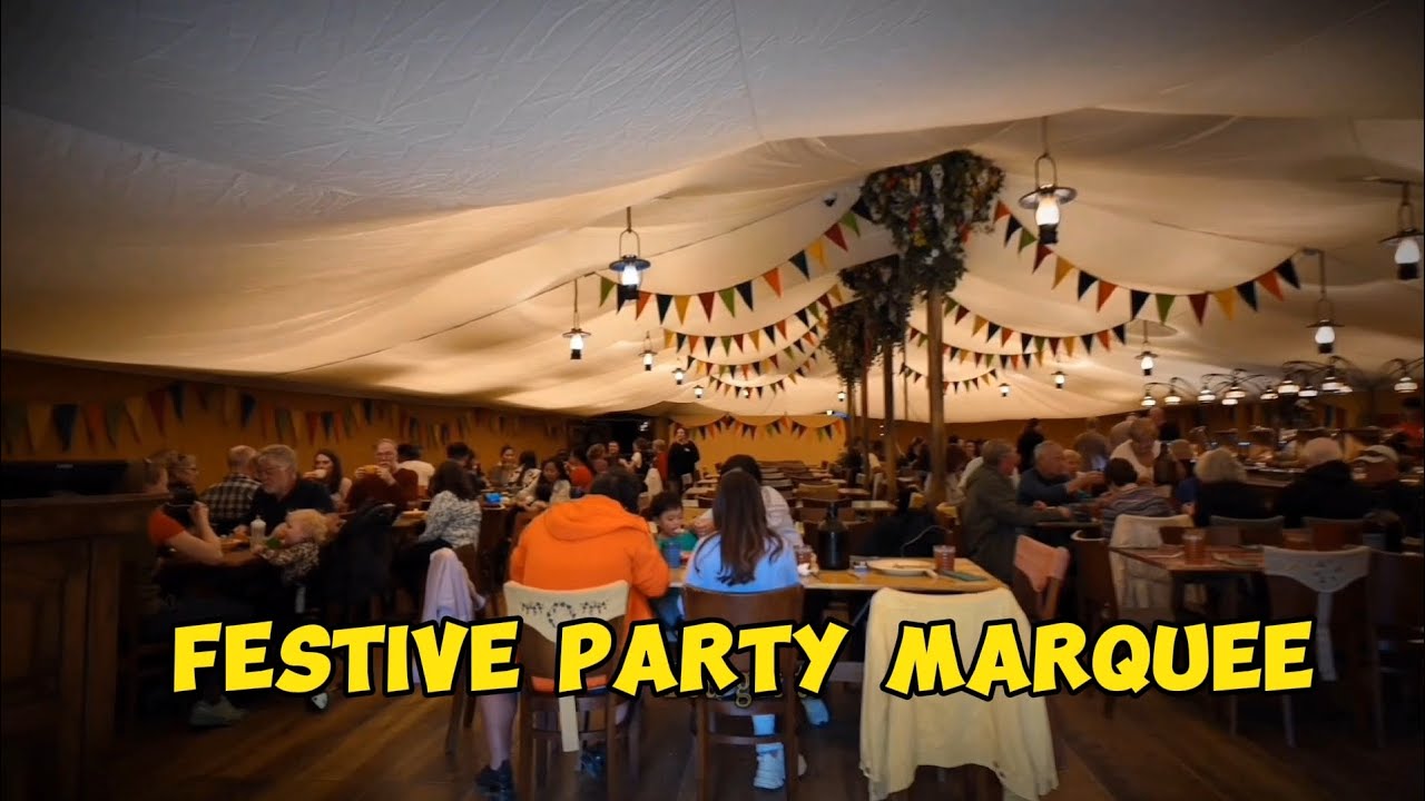 Hobbiton Movie Set 6 | The Festive Party Marquee - YouTube