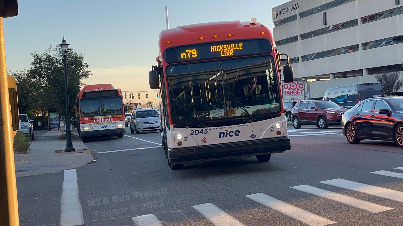 NICE Bus EXCLUSIVE: 2021 Gillig BRT+ CNG 2045 n79! - YouTube