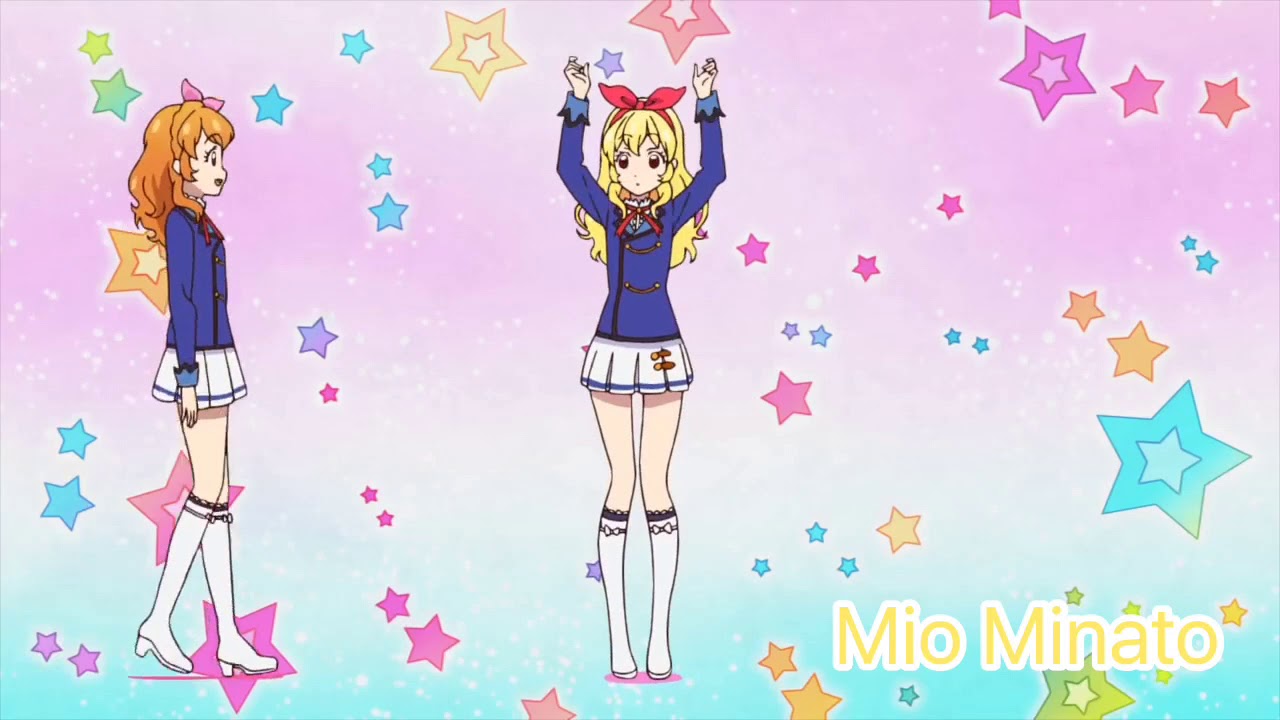 Aikatsu Friends! Start on April 2018 – Yuki Aine, Mio Minato - YouTube