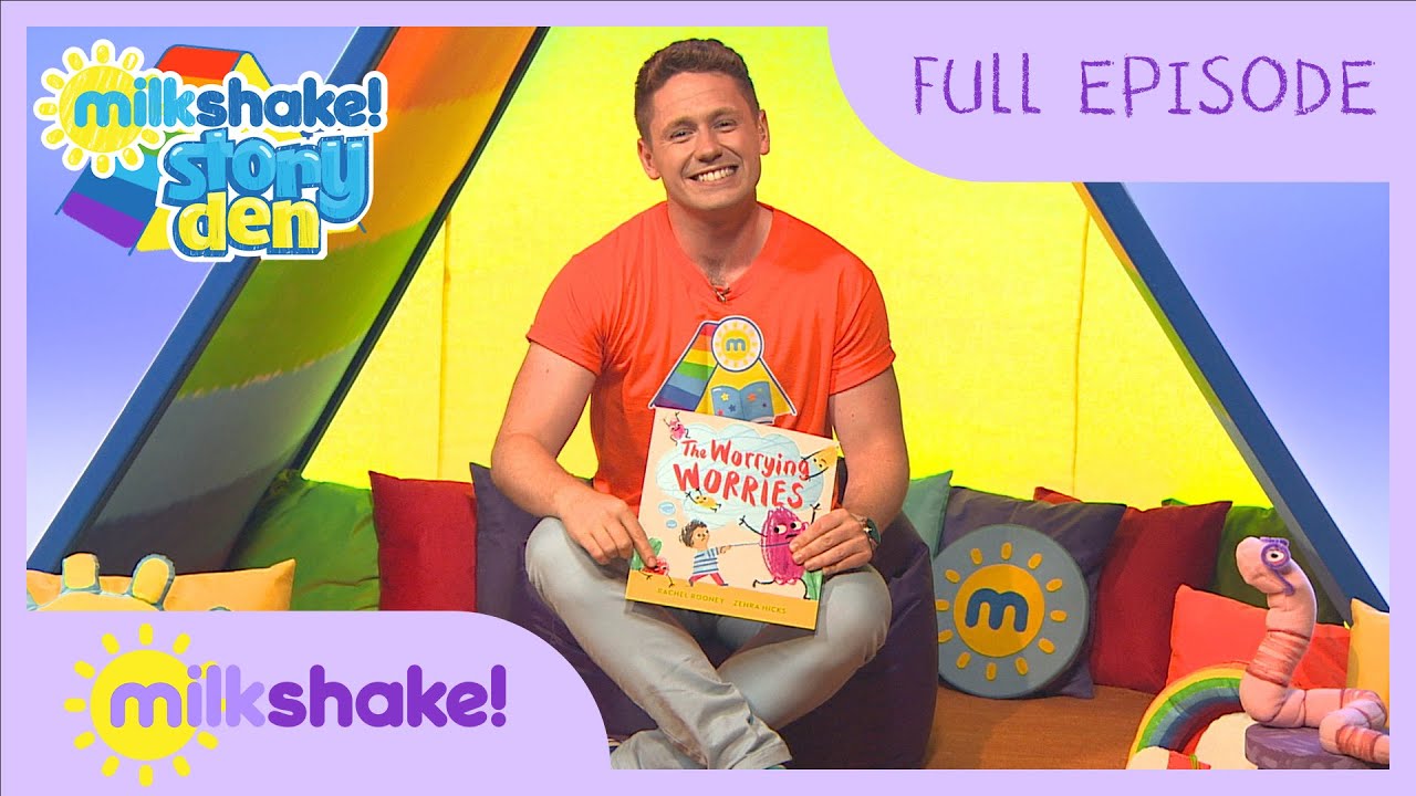 David Reads 'The Worrying Worries' by Rachel Rooney | Story Den | Milkshake! - YouTube