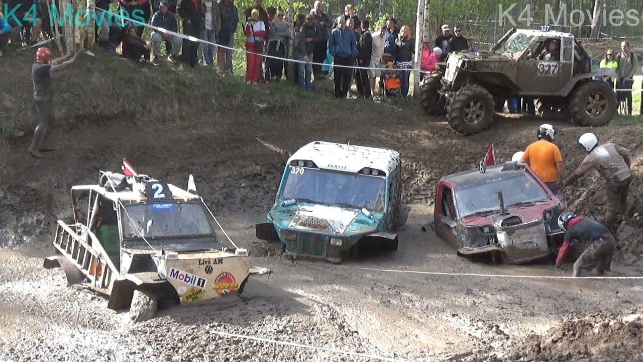 Off-Road vehicles vs Mud pit | Off-road mud race - YouTube